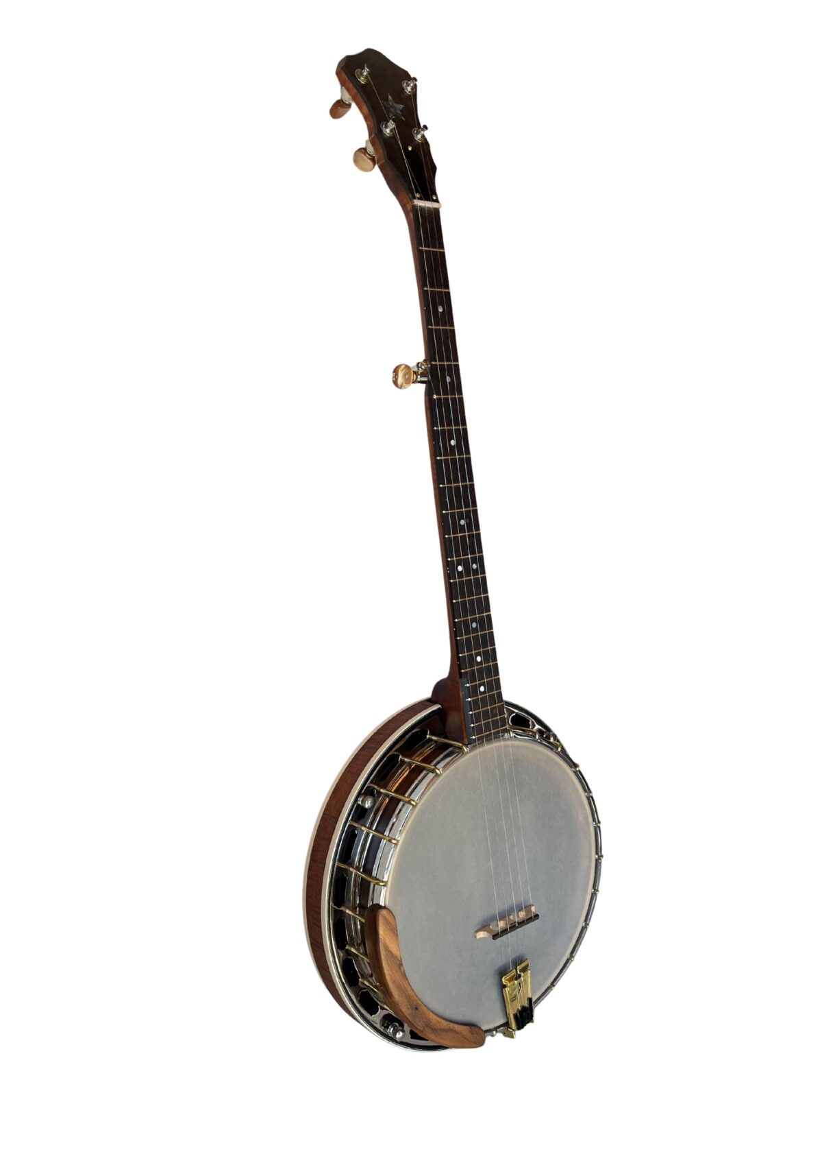 #079 STARR Curly Maple Resonator 5-string Banjo – STARR Banjos