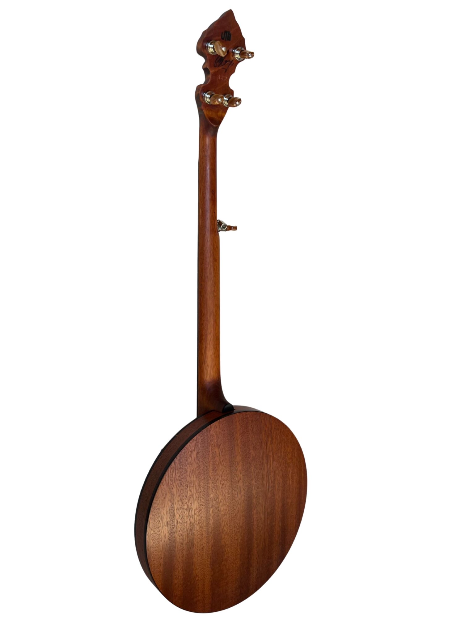 #322 STARR Mahogany Resonator 5-string Banjo – STARR Banjos